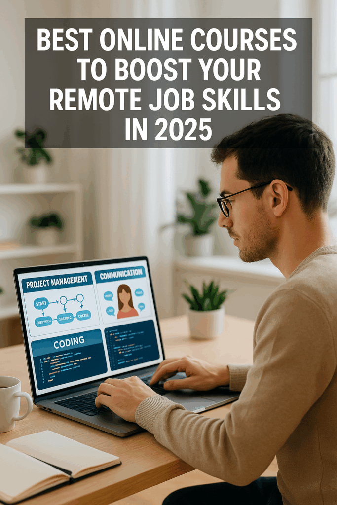 Best Online Courses to Boost Your Remote Job Skills in 2025 - Work From ...