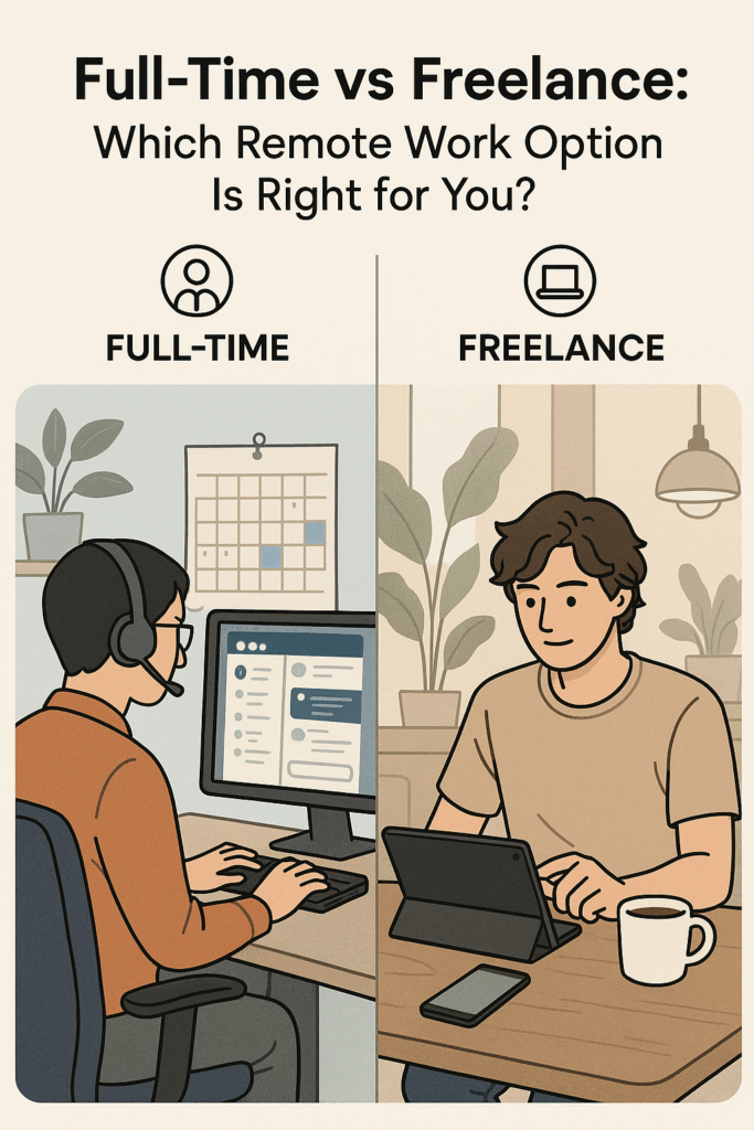 Full-Time vs Freelance: Which Remote Work Option Is Right for You ...