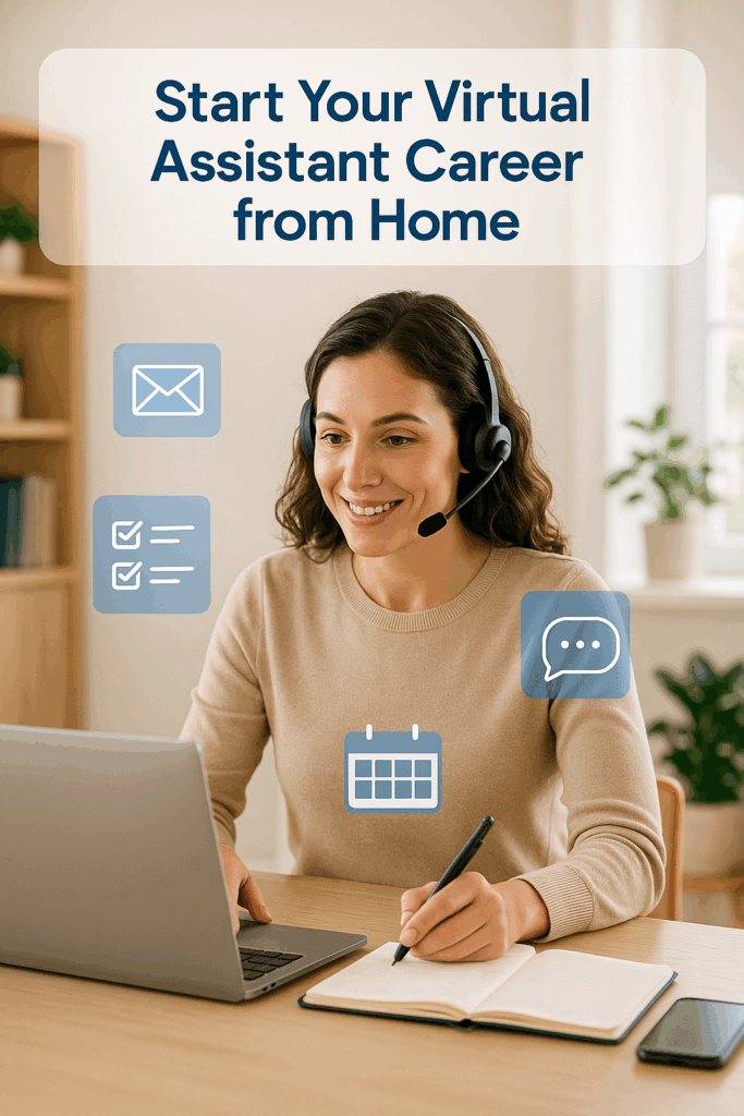 How to Start a Virtual Assistant Career from Home - Work From Home