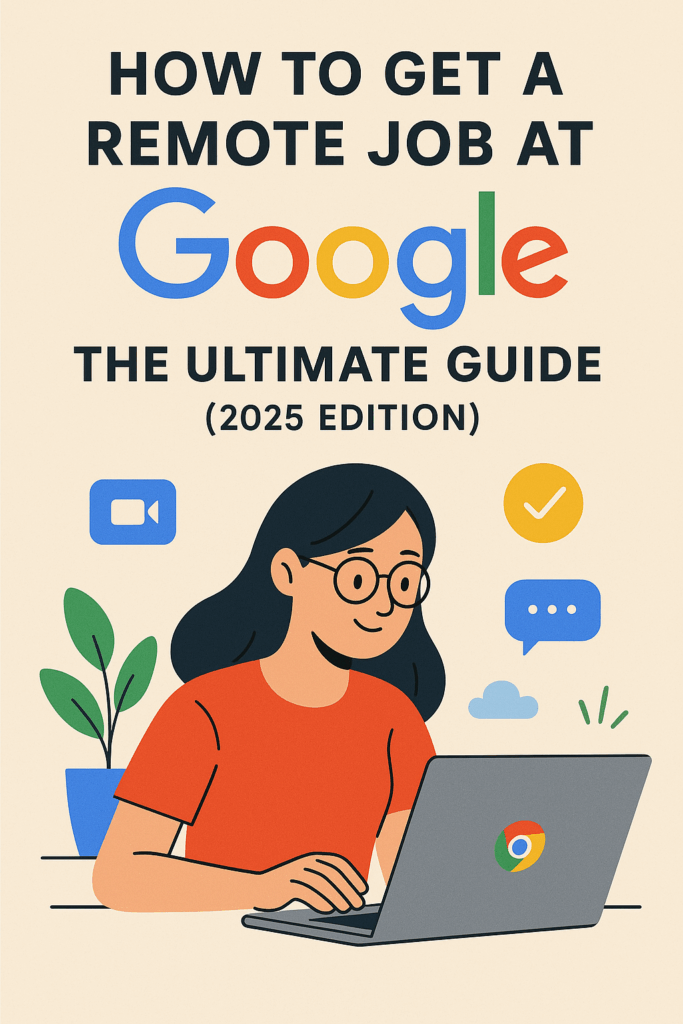 How to Get a Remote Job at Google: The Ultimate Guide (2025 Edition ...