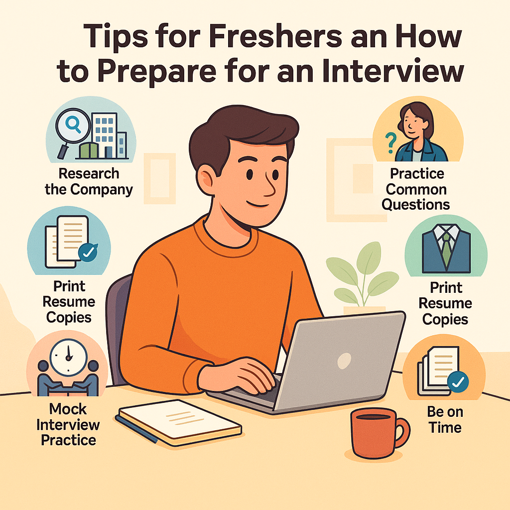Tips for Freshers on How to Prepare for an Interview